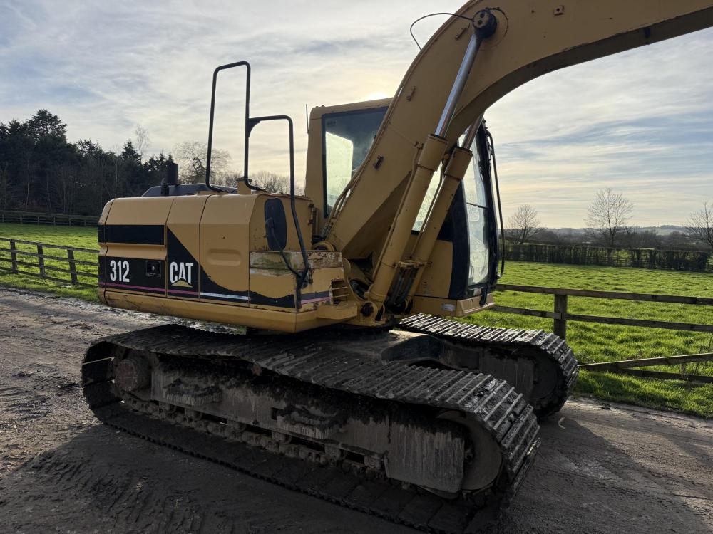 1996 CAT 312 Digger Excavator - S R Kilby Machinery